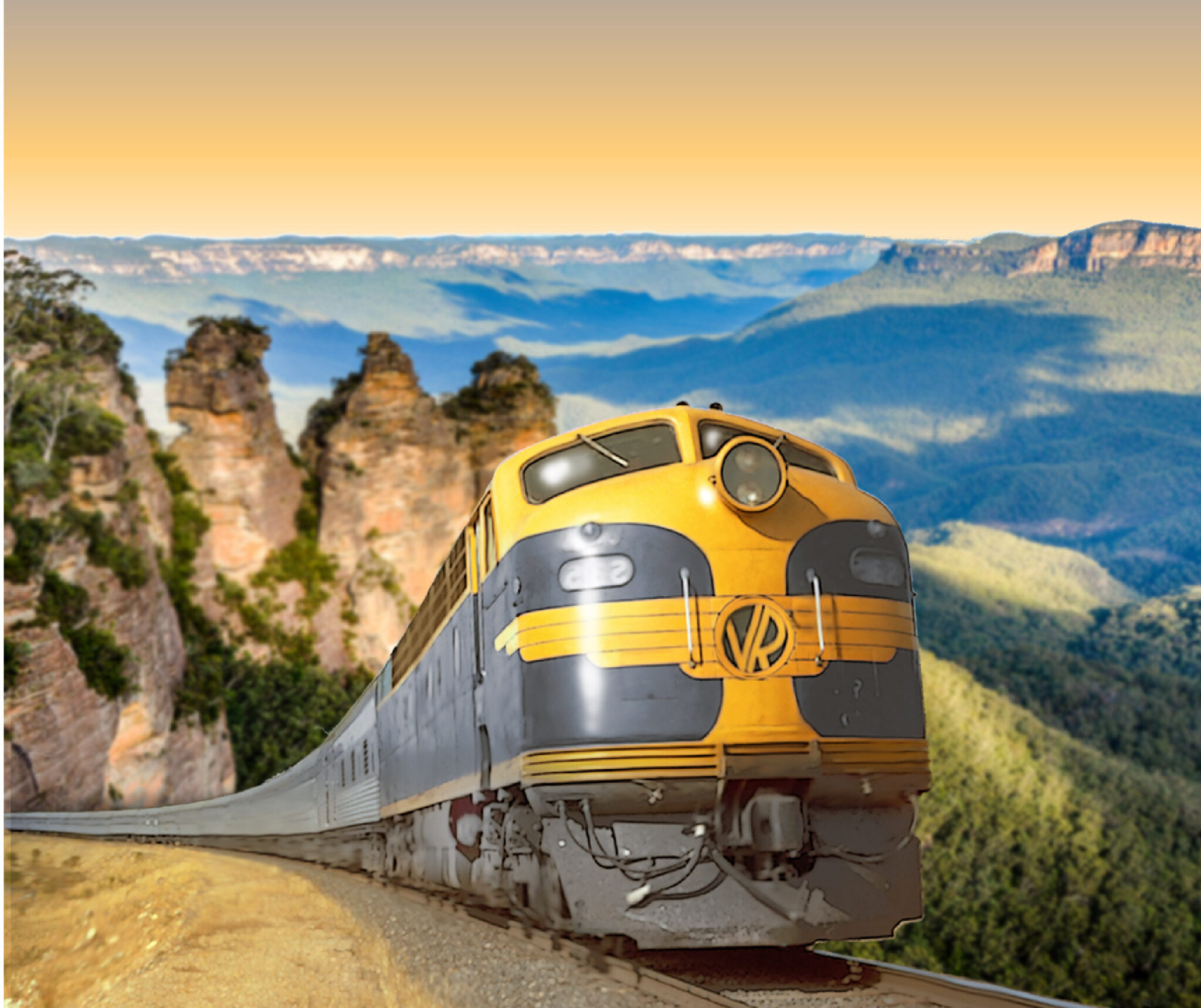 Golden West Rail Tour overnight train